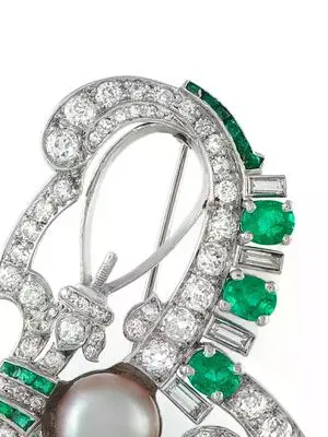 LB EXCLUSIVE Multi-stones Brooch - Silver