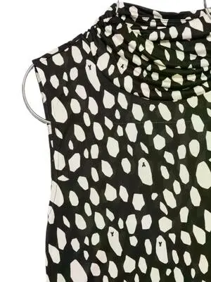Patrizia Pepe Graphic-print Asymmetric Top