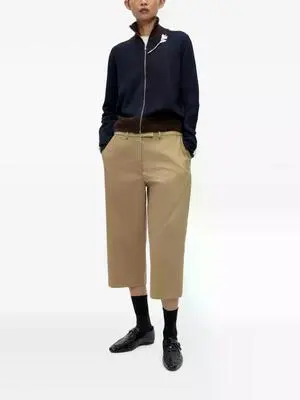 CORDERA Low-rise Capri Trousers - Neutrals