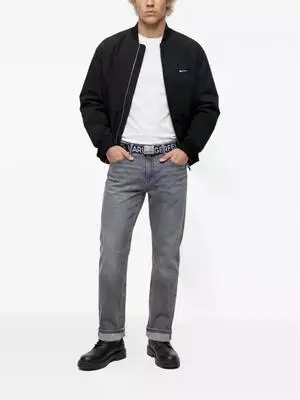 Karl Lagerfeld Straight Fit Jeans - Grey