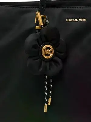 Michael Kors Flower-charm Logo-plaque Tote Bag