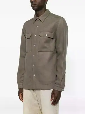 Rick Owens Press-stud Flap-pocket Jacket