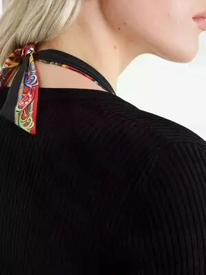 Dolce & Gabbana Ribbed Viscose-knit Cardigan