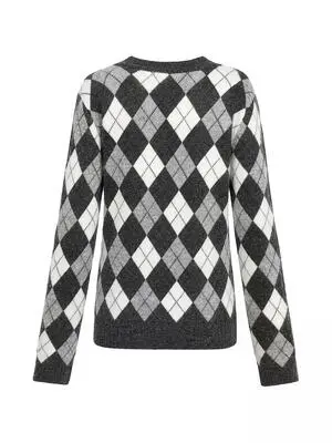 P.a.r.o.s.h Argyle-intarsia Sweater