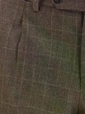 GERMANO 1952 Checked Wool Trousers