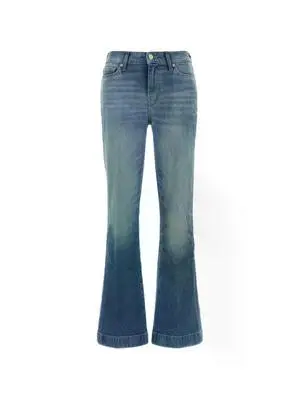 7 For All Mankind Dojo Embroidered-pocket Jeans