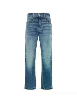 7 For All Mankind Straight-leg Jeans - Blue