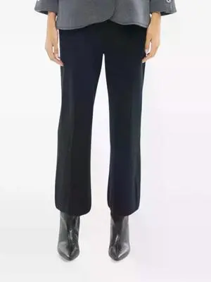 IZAAK AZANEI High-waisted Wide-leg Trousers