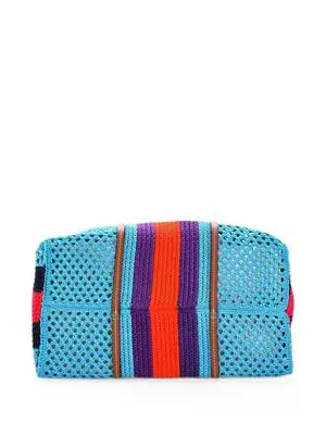 Gucci Interlocking G Web Raffia Medium Tote Bag