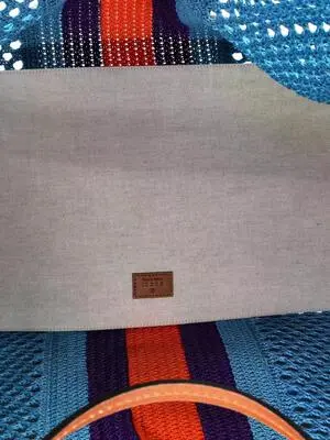 Gucci Interlocking G Web Raffia Medium Tote Bag