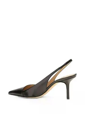FRANCESCO RUSSO Pointed-toe Slingback Pumps