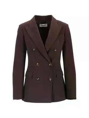AL DUCA D’AOSTA 1902 Double-breasted Jacket - Brown