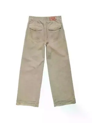 Acne Studios Logo-patch Wide-leg Trousers