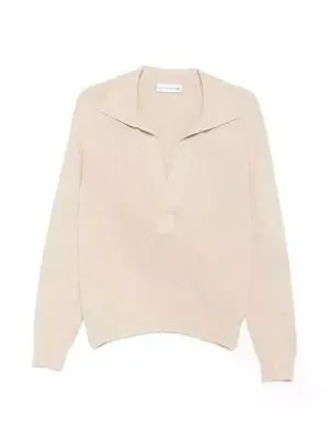 Victoria Beckham Long-sleeve Sweater - Neutrals