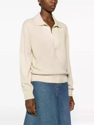 Victoria Beckham Long-sleeve Sweater - Neutrals
