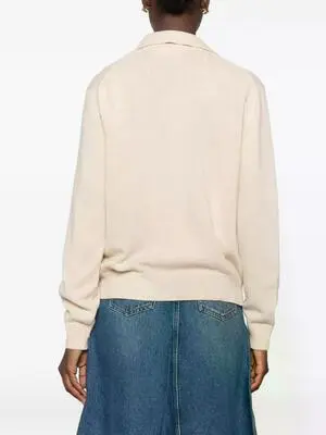 Victoria Beckham Long-sleeve Sweater - Neutrals