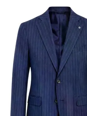 Tagliatore Pinstripe-pattern Single-breasted Suit