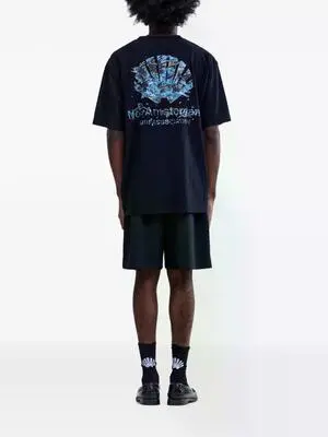 NEW AMSTERDAM SURF ASSOCIATION Logo-prtin T-shirt