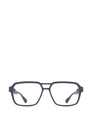 Mykita Raider Geometric-frame Glasses - Blue