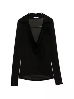 Patrizia Pepe Long-sleeve Top - Black