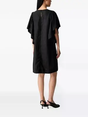 VICOLO Ruffled-sleeve Mini Dress