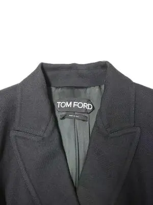 TOM FORD Notched-lapel Wool Coat Dress