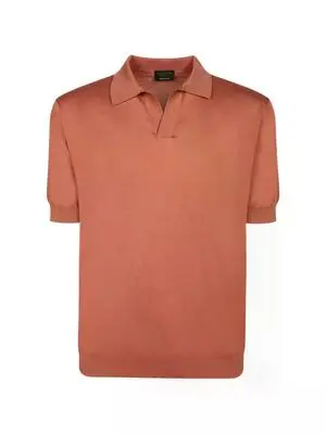 DELL'OGLIO Short-sleeve Polo-collar T-shirt
