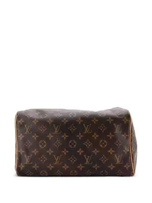 LOUIS VUITTON Speedy Monogram Canvas 30 Satchel