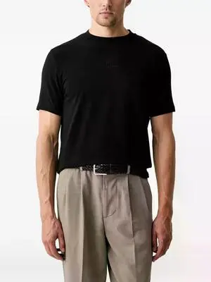 Karl Lagerfeld Logo-embroidered T-shirt