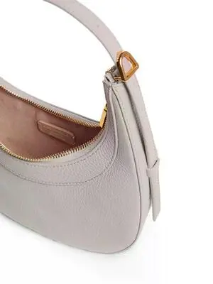 COCCINELLE Mini Whisper Pebbled-leather Tote Bag