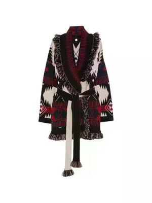 Alanui Fringe-trim Cardigan - Neutrals