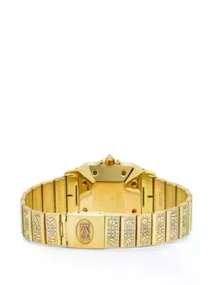 Cartier Santos Galbée Diamond-embellished 35mm Watch