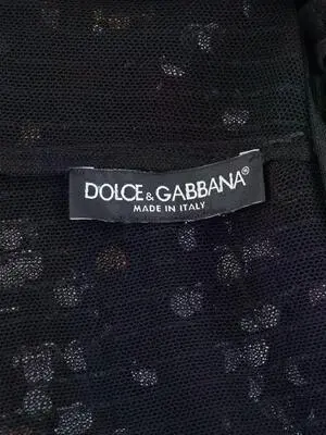 Dolce & Gabbana Sequinned Long-sleeved Mini Dress