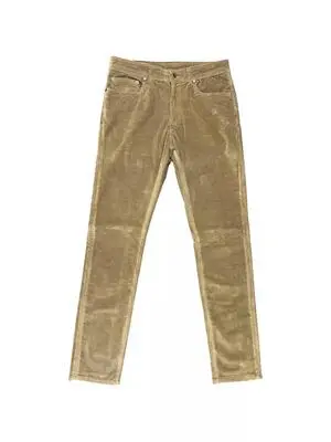 Luciano Barbera Corduroy Five-pocket Straight-leg Trousers - Brown