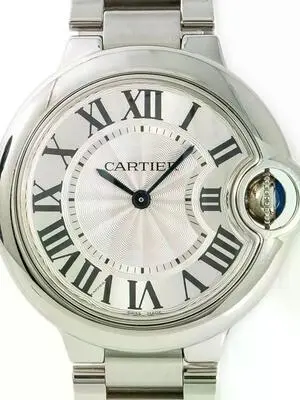Cartier Ballon Bleu 33mm Watch - Silver