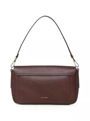 COCCINELLE Pebbled-leather Shoulder Bag