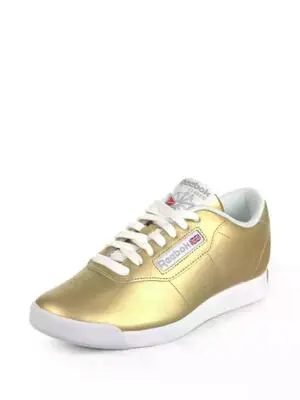 REEBOK Low-top Leather Sneakers - Yellow