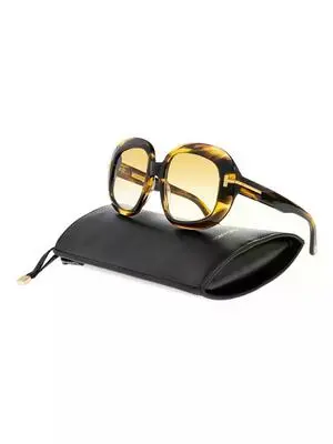 TOM FORD Tortoiseshell Effect Sunglasses