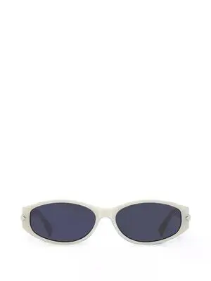 Isabel Marant Pixa Oval-frame Sunglasses - Neutrals