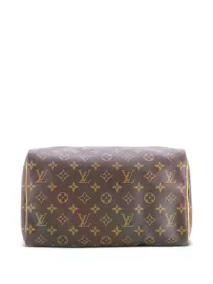 LOUIS VUITTON Speedy Monogram Canvas Satchel