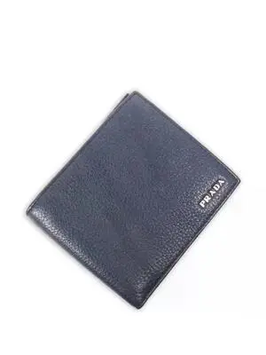 Prada Fold Leather Wallet