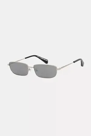 Patrizia Pepe Rectangle-frame Sunglasses - Silver