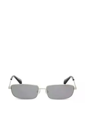 Patrizia Pepe Tone Rectangle Sunglasses - Silver