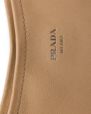 Prada Extra Large Leather Tote Bag