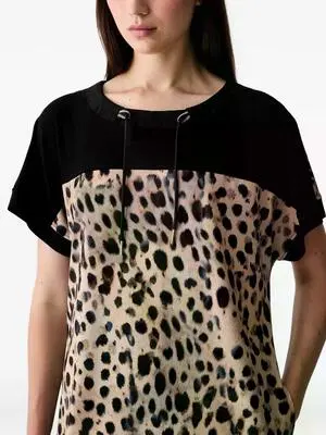 Joseph Ribkoff Leopard-print Panelled Mini Dress - Neutrals
