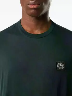 Stone Island Slim-fit T-shirt With Compass Patch