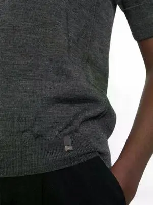 Herno Short-sleeve Crew-neck Sweater