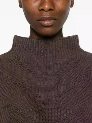 Herno Sleeveless High-neck Sweater
