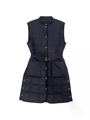 Moncler Cygnette Quilted Gilet - Blue