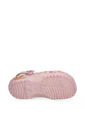 CROCS Floral-applique Clogs